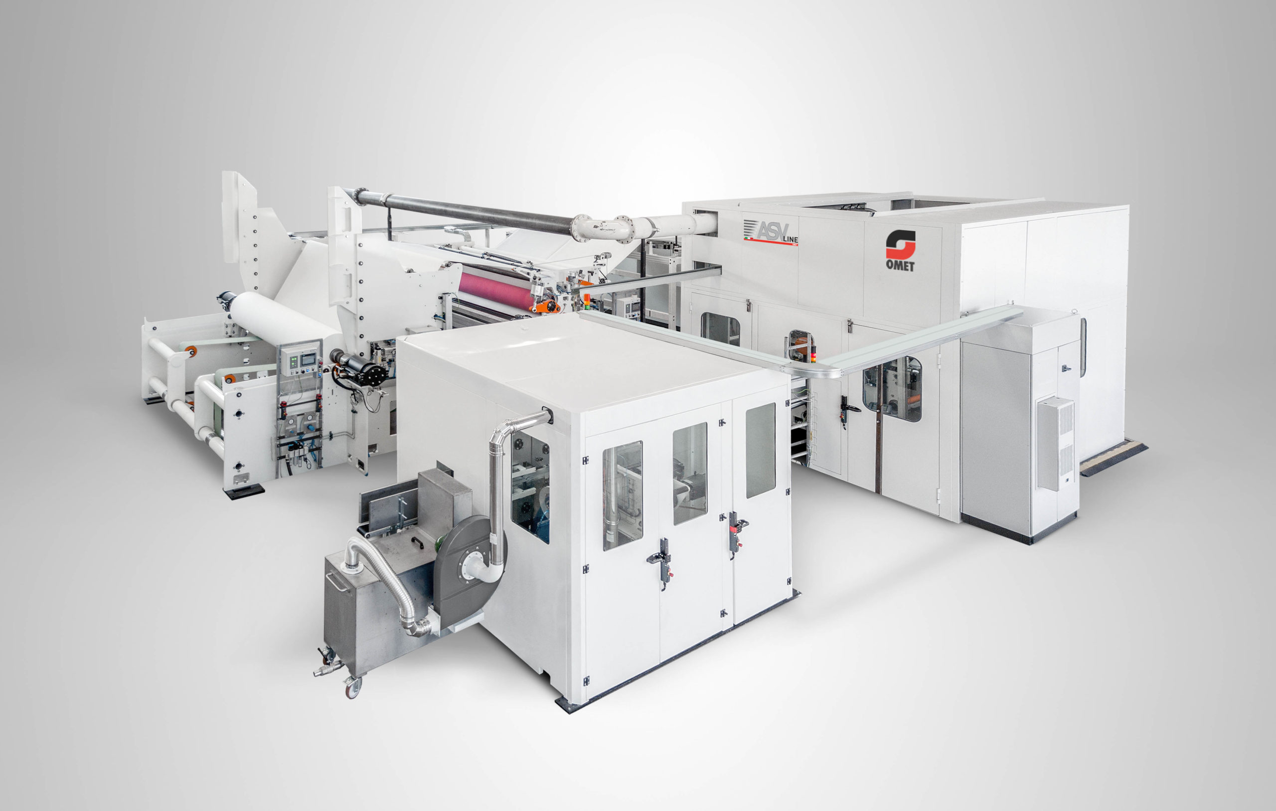 OMET introduces the new ASV Storm Line for interfolded towel and facial ...